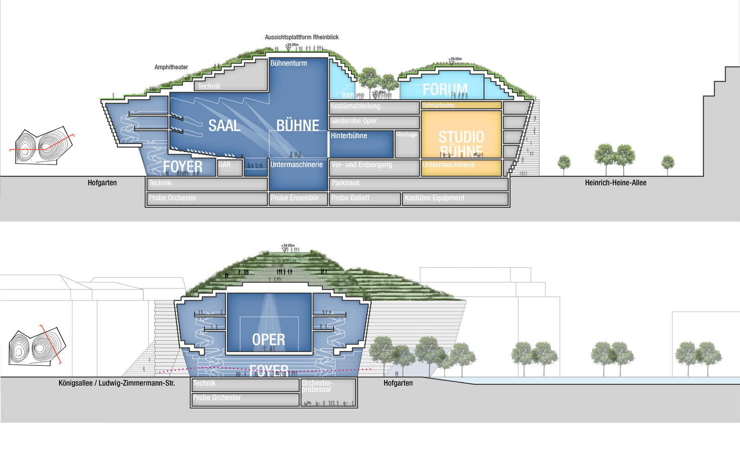 rheinflügel severin – Björn Severin | Oper der Zukunft, Düsseldorf